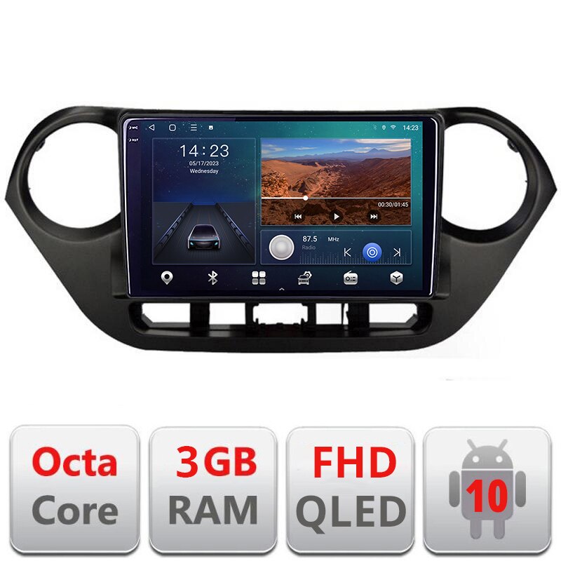 Специализирана навигация Hyundai I10 2013-2019 B-HY38 Android QLED ...