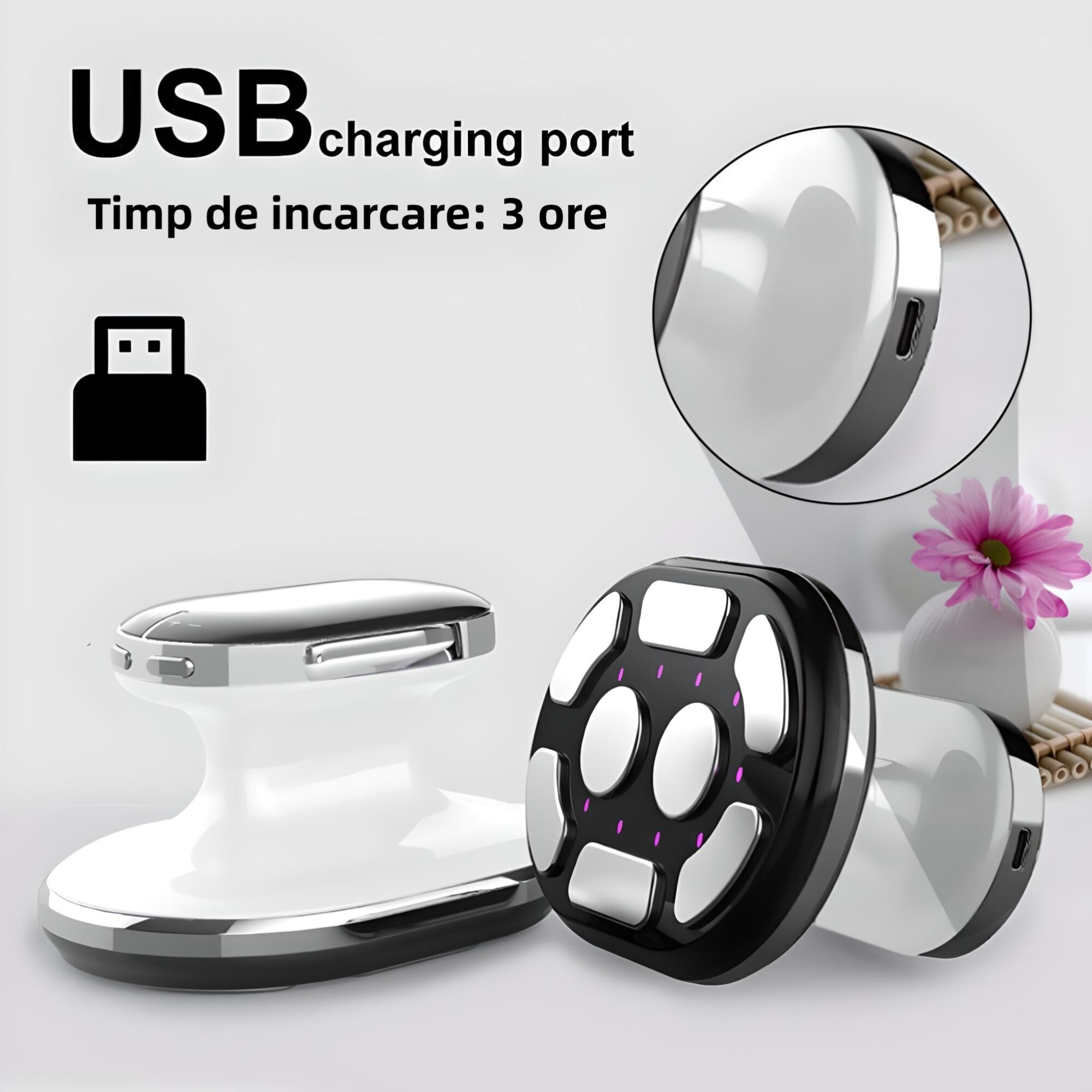 Aparat modelare corporala cu tehnologie 3 in 1, Electrostimulare ...