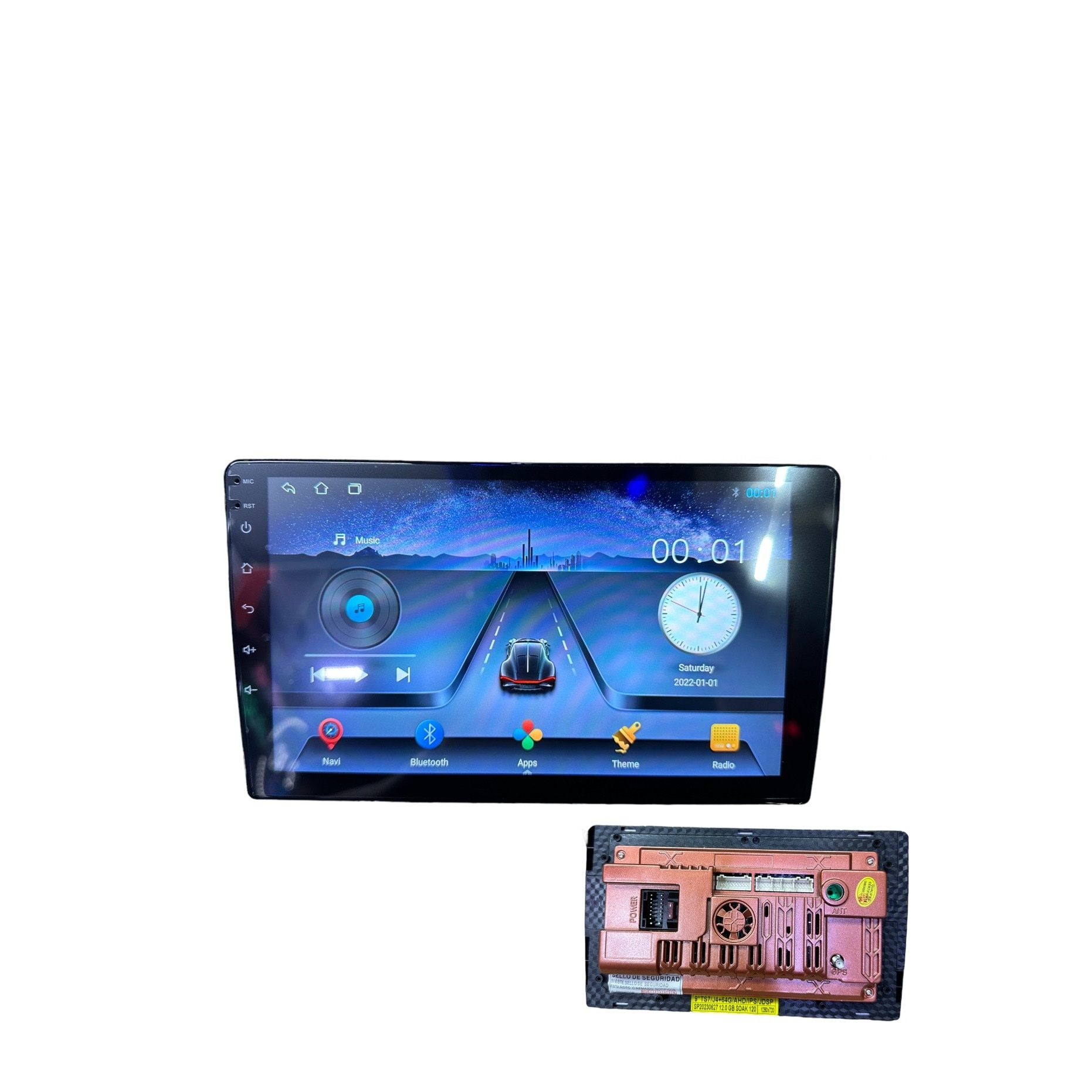 Sumker Multimedia Head Unit 4GB RAM, 64GB ROM SK-909 - eMAG.bg