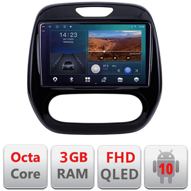 Navigatie dedicata Renault Captur B-CAPTUR Android Ecran QLED octa core ...