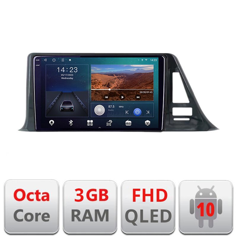 Navigatie dedicata Toyota CH-R low B-CH-R-A Android Ecran QLED octa ...