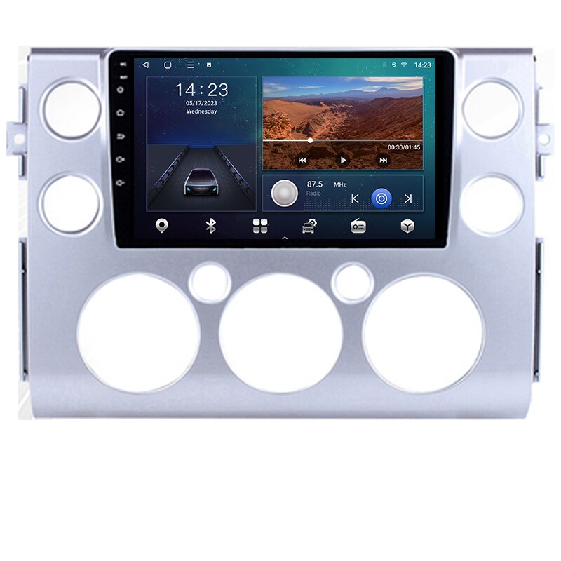 Специализирана навигация Toyota FJ Cruiser 2006-2020 Android радио gps ...