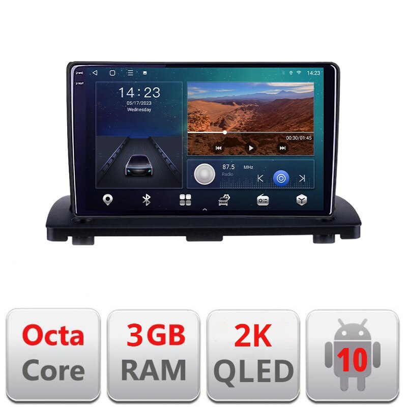 Navigatie dedicata Volvo XC90 B-173 Android Ecran 2K QLED octa core 3 ...