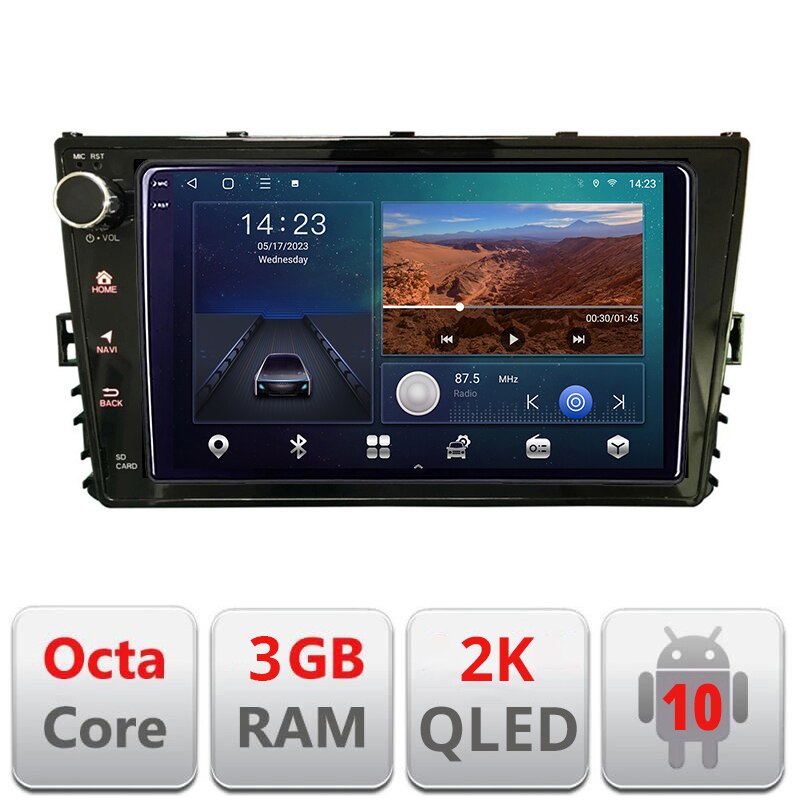Навигация, посветена на автомобили VW след 2018 Android Screen 2K QLED ...