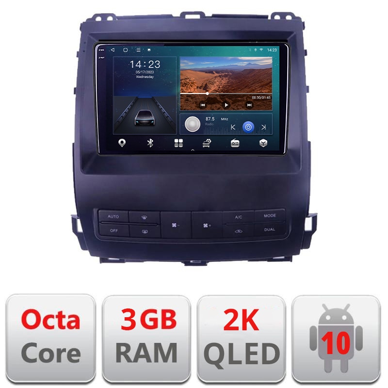 Специализирана навигация Toyota Prado J120 2002-2009 B- j120 Android ...
