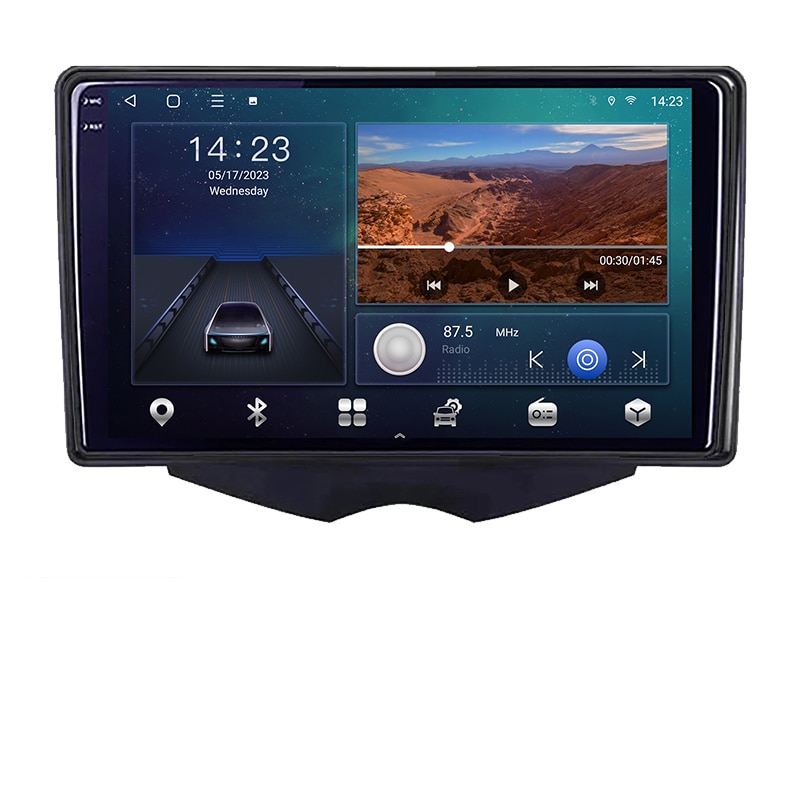 Navigatie dedicata yundai Veloster Android Ecran 2K QLED octa core 3+32 ...