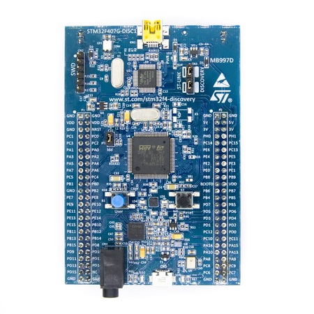 Placa de dezvoltare STM32F407G-DISC1 - STM32F4, ST Discovery, 168 MHz - eMAG.ro
