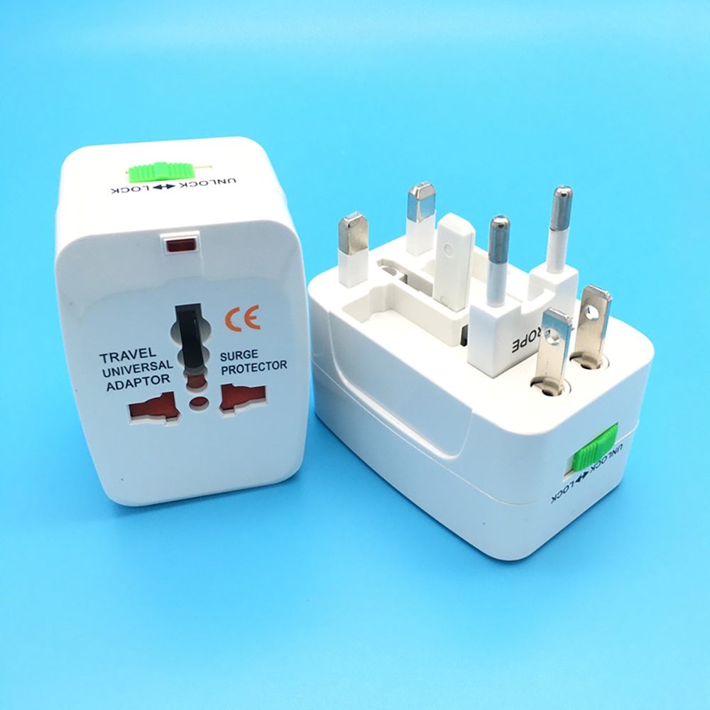 Adaptor priza universal, JUP, Alb - eMAG.ro