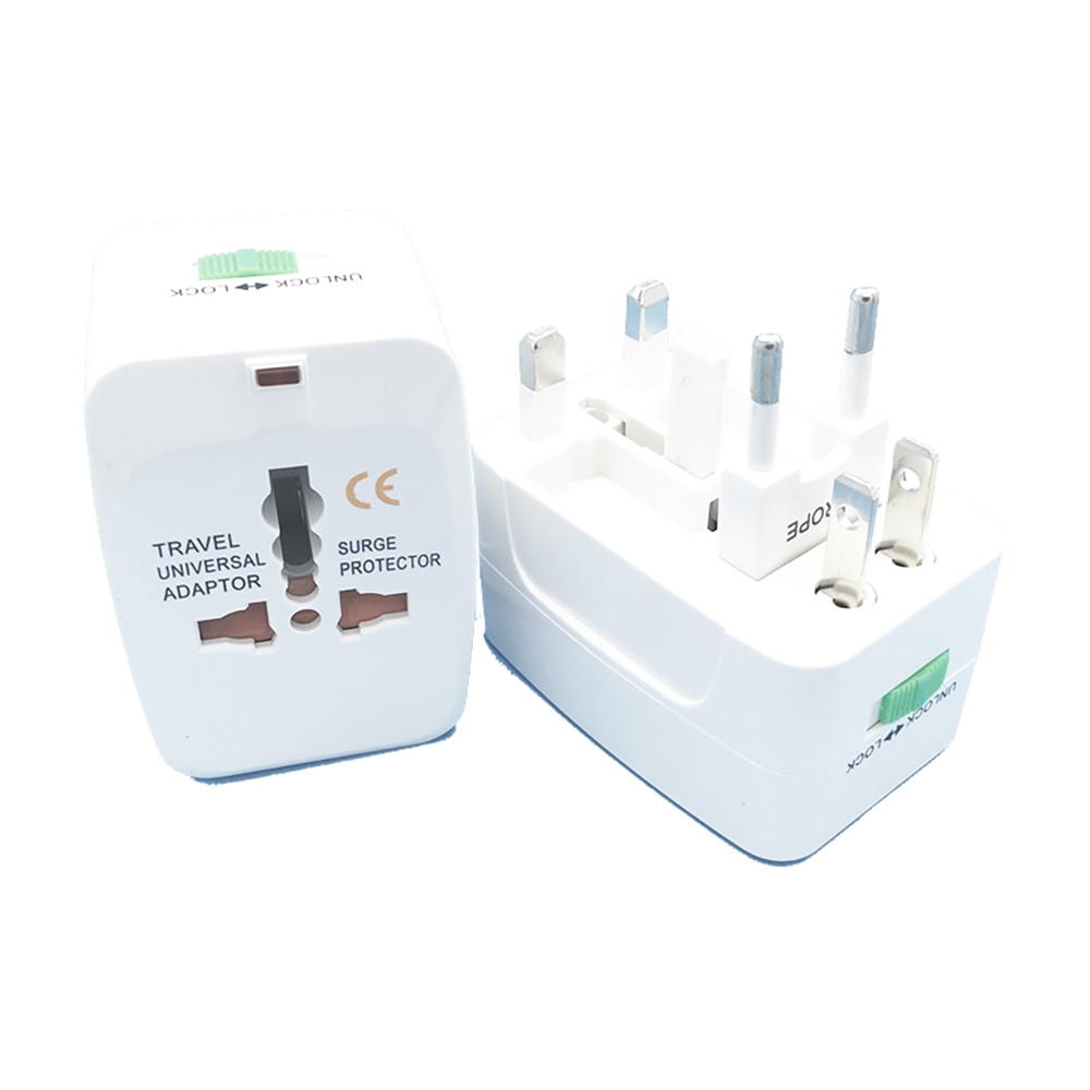 Adaptor priza universal, JUP, Alb - eMAG.ro