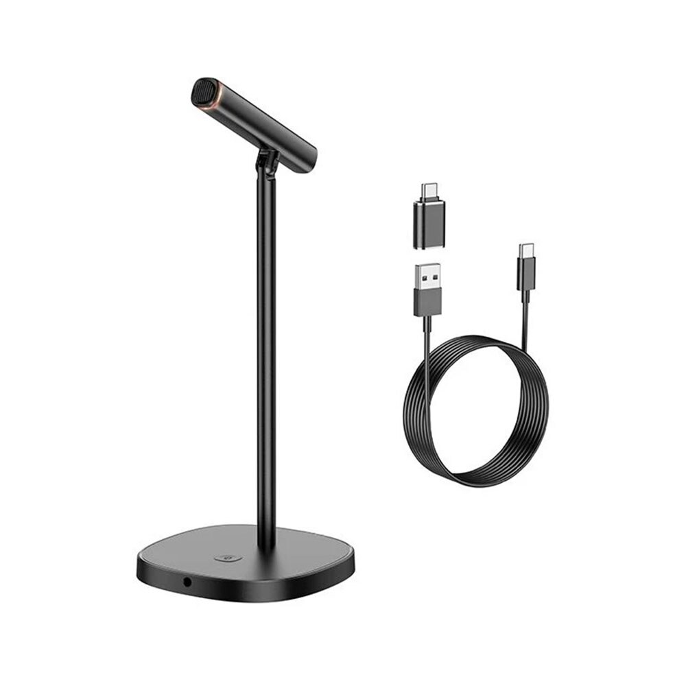 Microfon gaming, Desktop, Ideal pentru streaming si jocuri video, Cablu ...