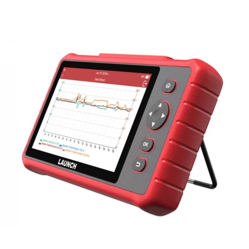 Scaner auto multimarca Launch CRP 909X meniu in limba engleza cutie ...