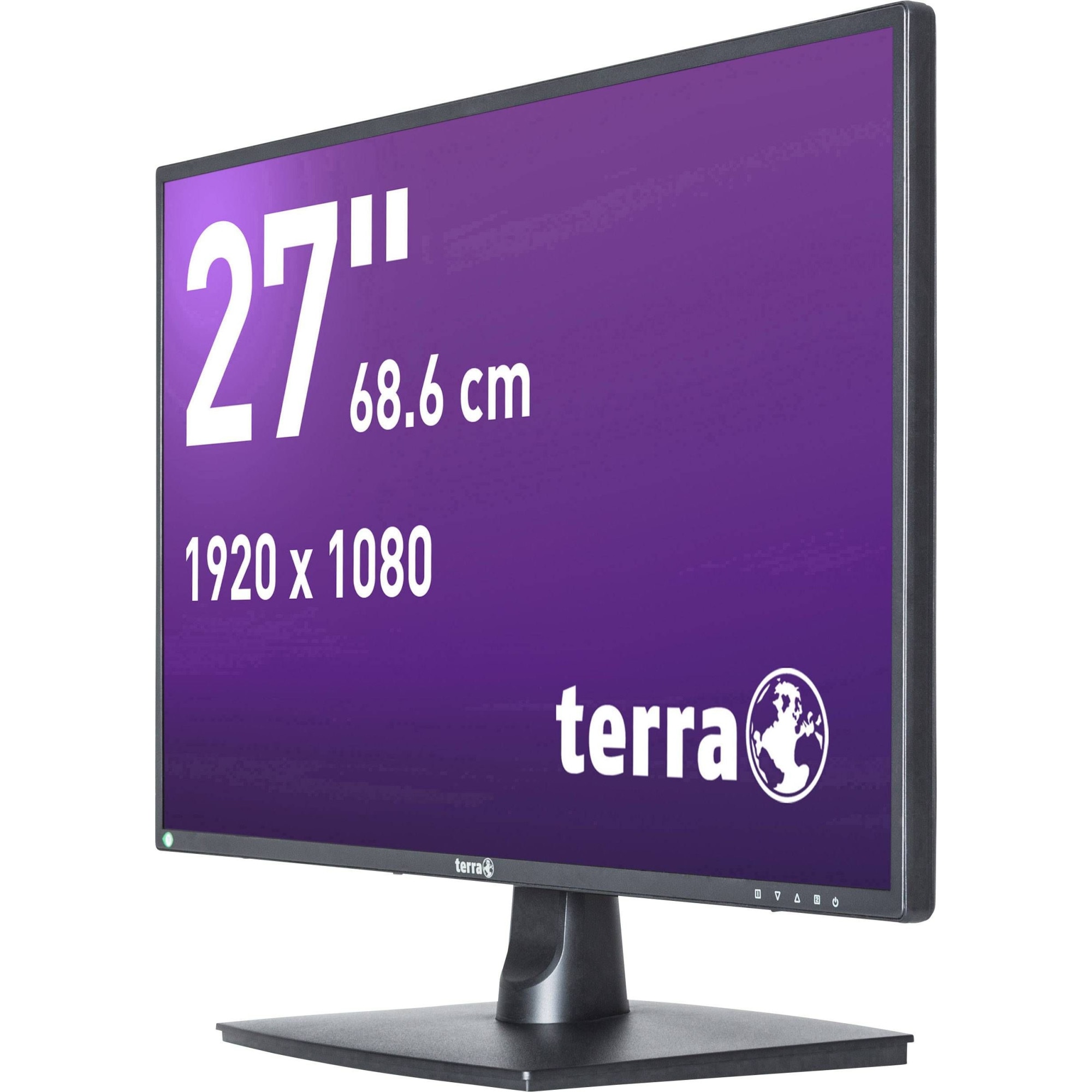 Monitor 27 inch LED TERRA 2727w ha 1920 x 1080 pixeli, 60 Hz, 5 ms ...
