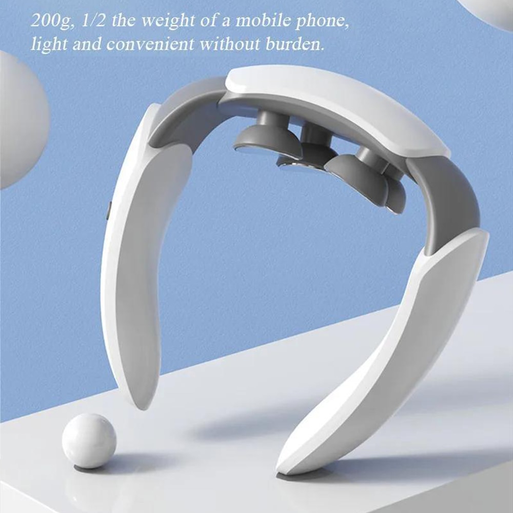 Aparat de masaj cervical, TENS Impuls Electromagnetic, 6 moduri, 7 ...