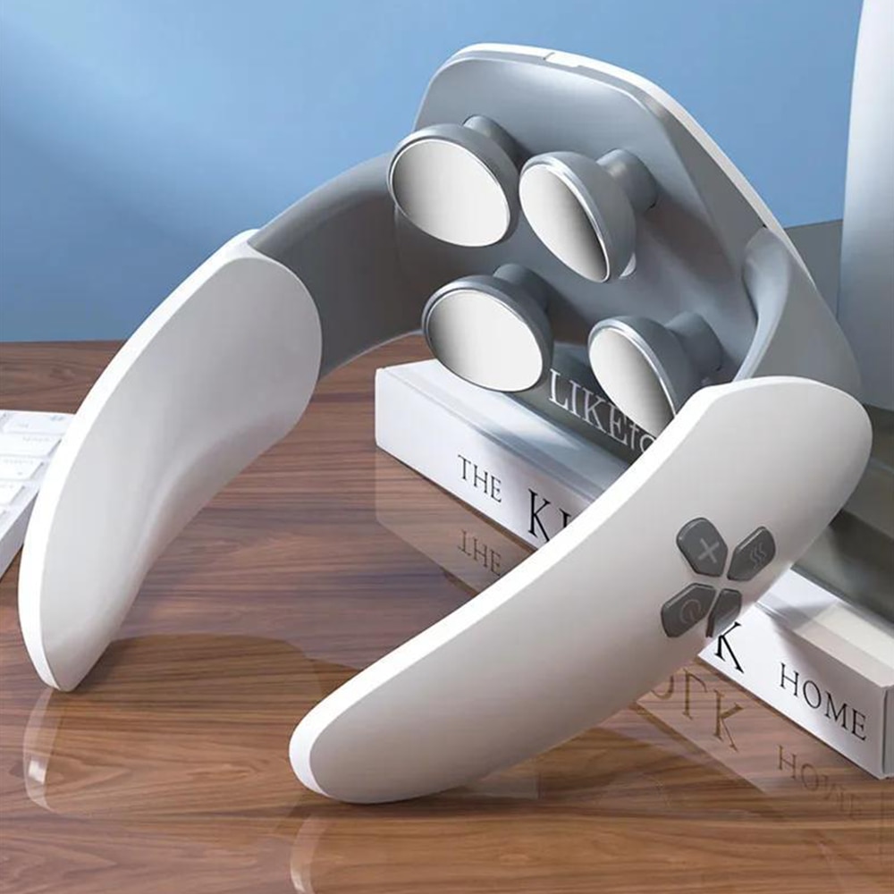 Aparat de masaj cervical, TENS Impuls Electromagnetic, 6 moduri, 7 ...