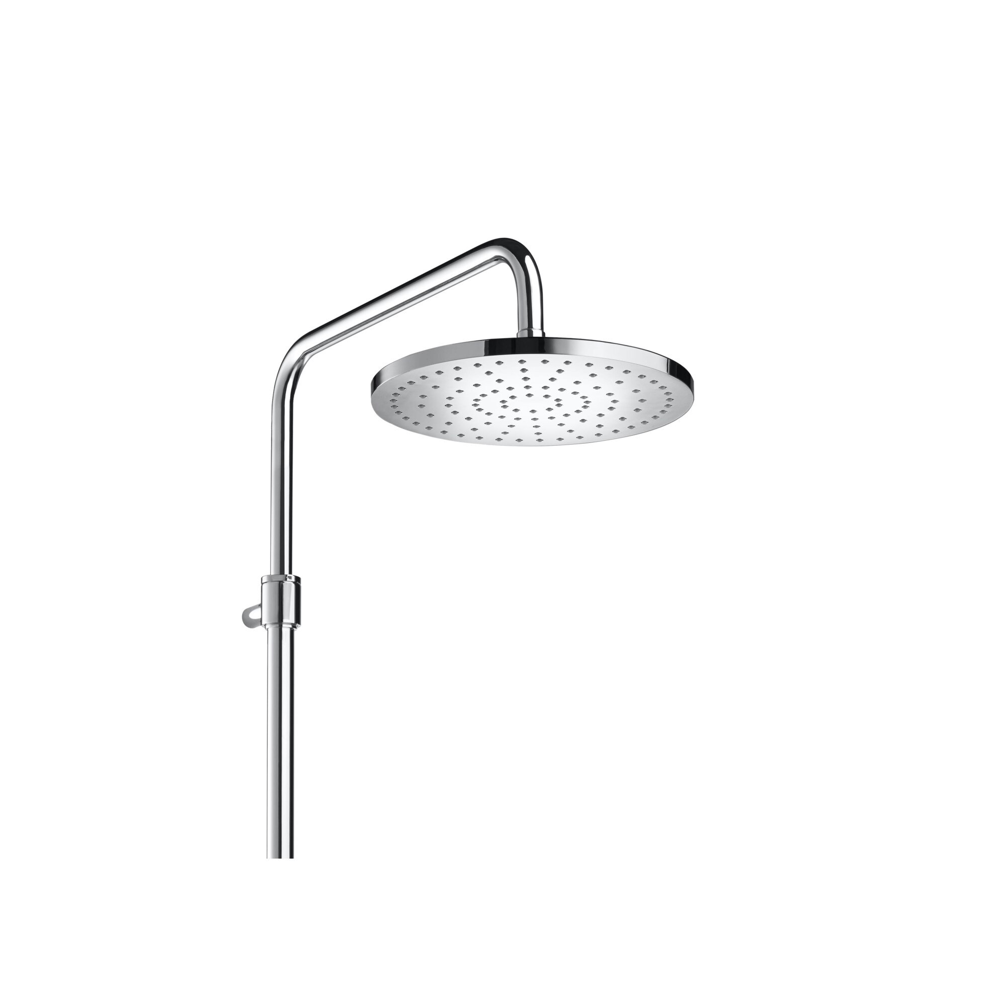 Sistem de dus Roca Even Round, Termostatic, 4 functii, Alama, Crom ...