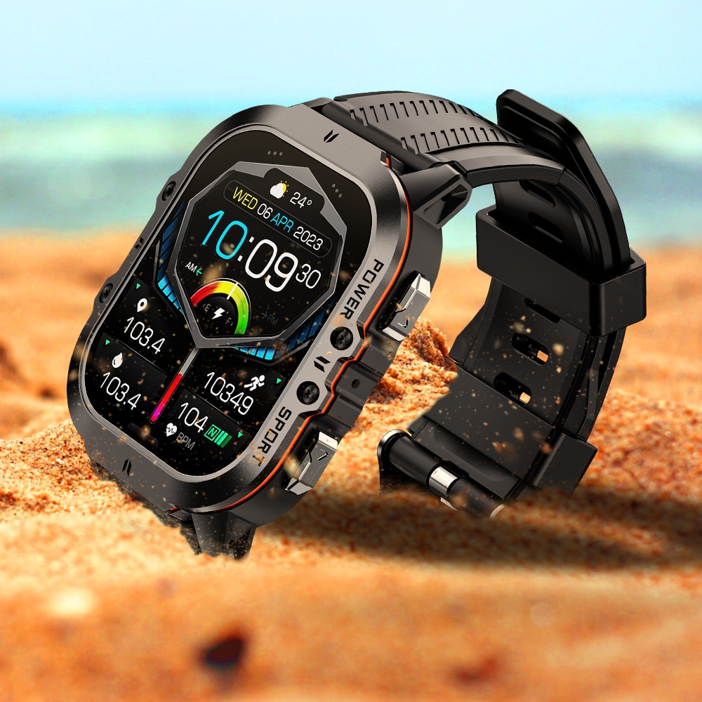 Ceas Smartwatch 1.96” AMOLED Full Touch 410*502 HD Always ON Display ...