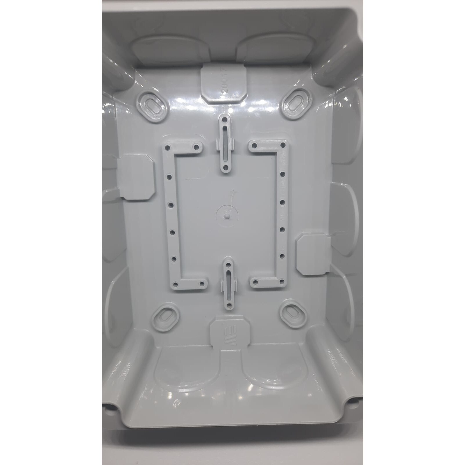 Doza aplicata 150x110mm cu capac transparent ABS si PC IP67 cu urechi ...