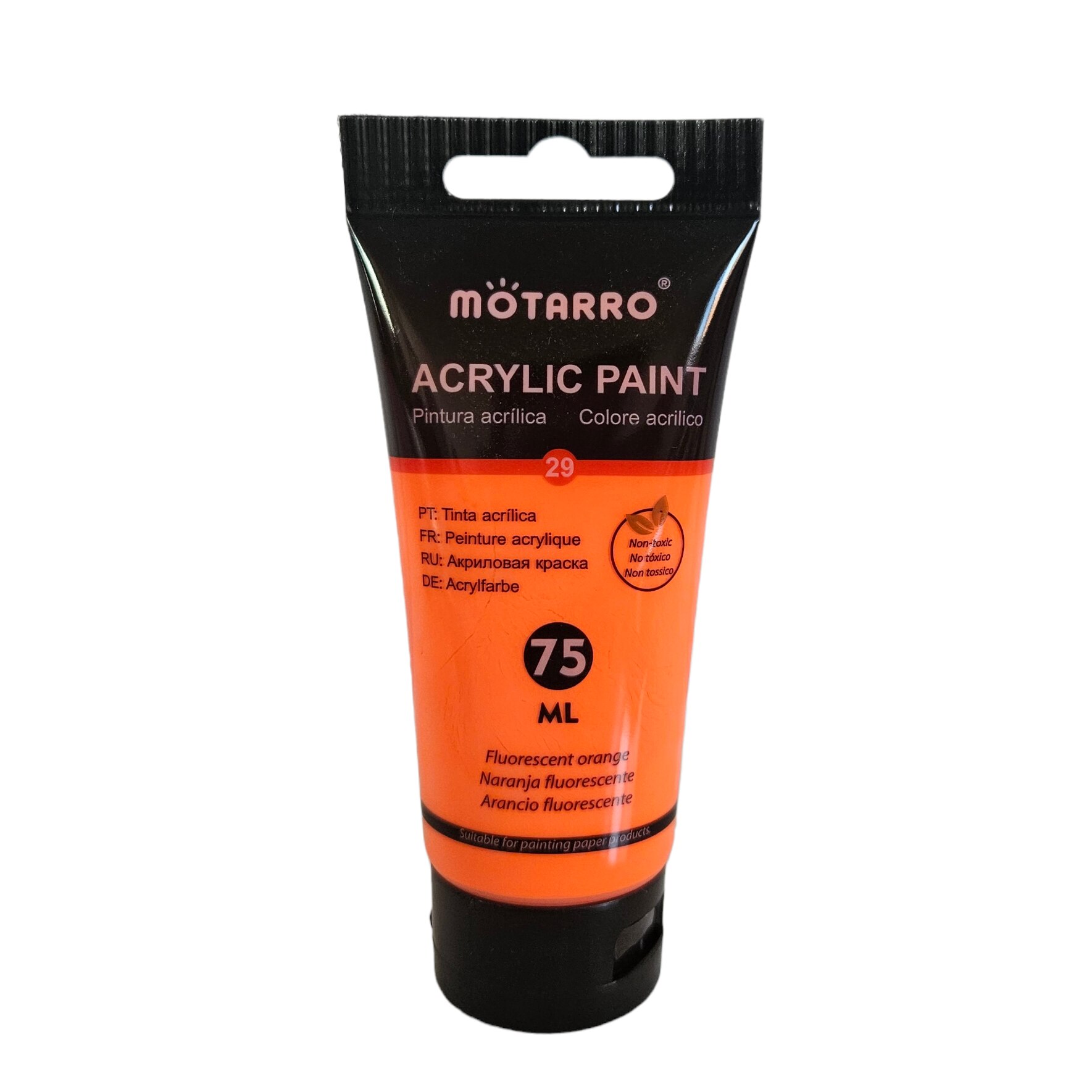 Set acuarele acrilice, 6 culori x 75 ml, 450ml - eMAG.ro