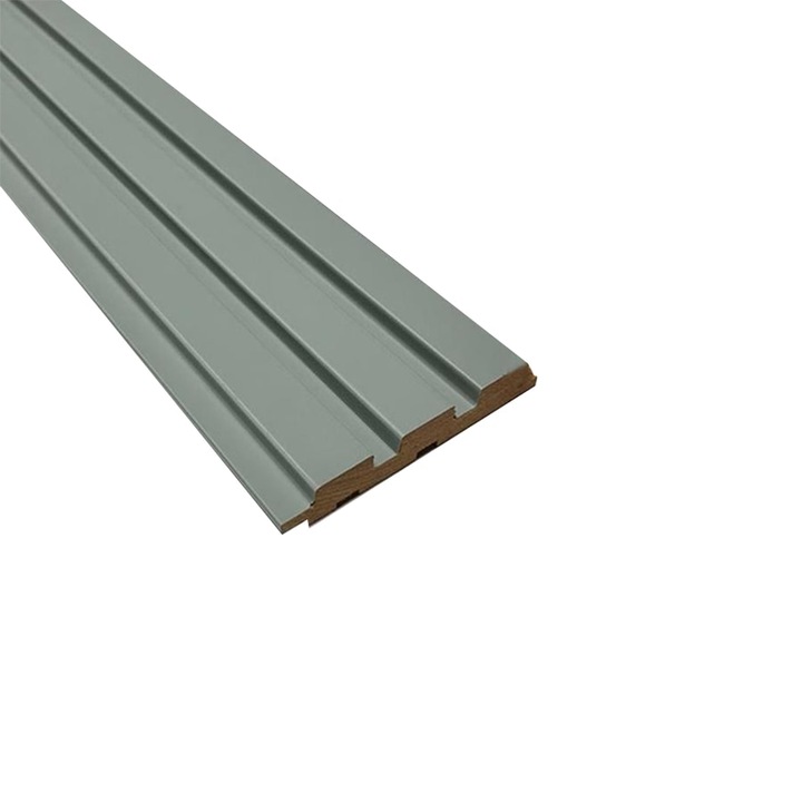 Panou riflat, riflaj decorativ MDF verde fistic, 280x11,8x1,8 cm - eMAG.ro