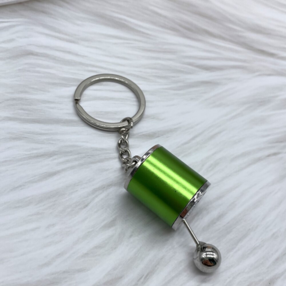 Breloc chei, model schimbator de viteze cu 6 trepte, Army Green, 2.2x2 ...