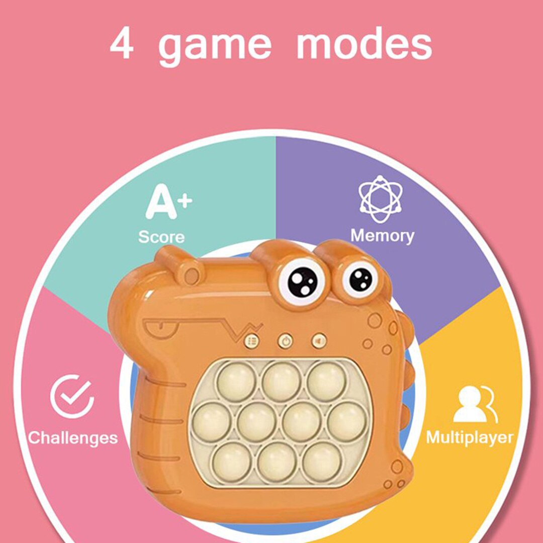 Joc Pop It electronic, interactiv, consola pentru copii si adulti ...