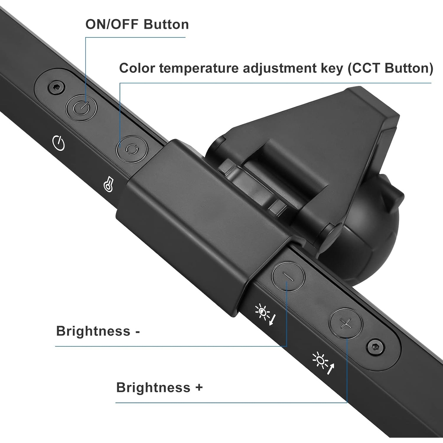 Lampa LED pentru laptop monitor, Cafuneplus®, conectare USB, control ...