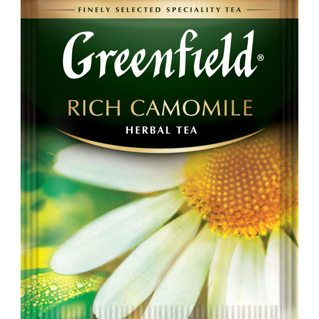 Ceai de plante Greenfield Rich Camomile, 25 pliculete x 2 g, musetel ...