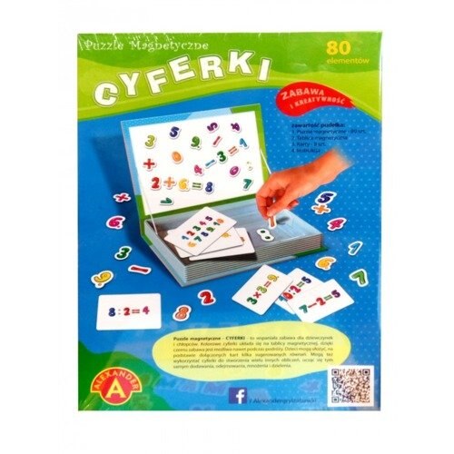 Numere magnetice cu tabla Alexander, 5 ani+ - eMAG.ro