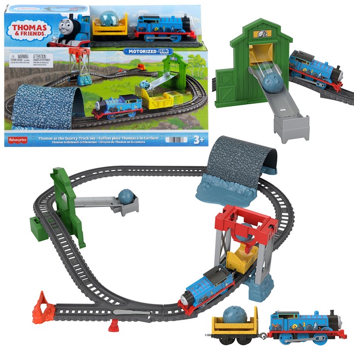 Комплект влакчета, Fisher Price, 3+ години, Многоцветен - eMAG.bg