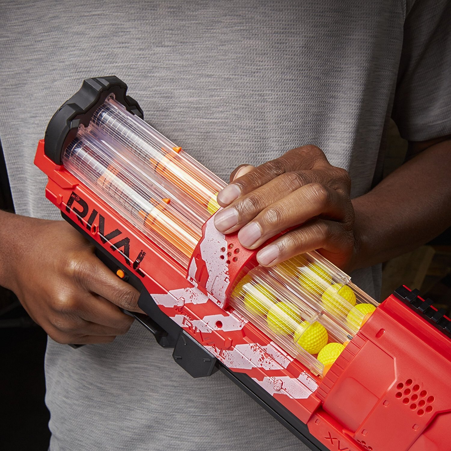 Pusca, Nerf, Artemis XVIII-300, Rosu, 14+ - eMAG.ro