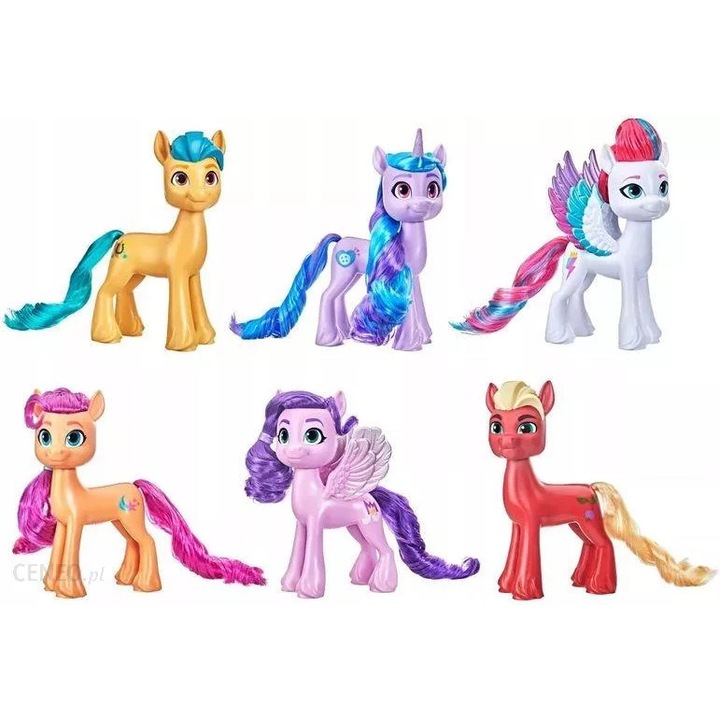 Комплект от 6 фигурки My Little Pony, 6x18 см, многоцветни - eMAG.bg