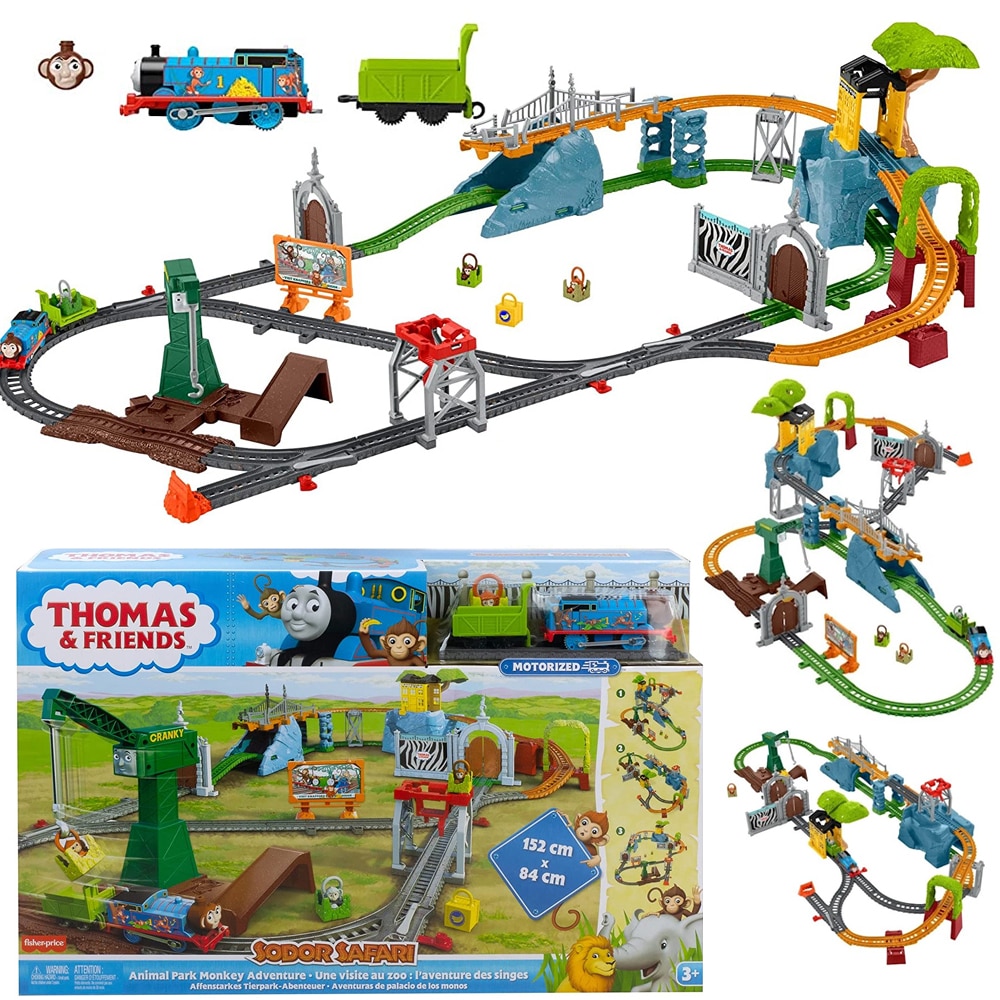 Set trenulet Thomas si prietenii, Fisher Price, Multicolor - eMAG.ro