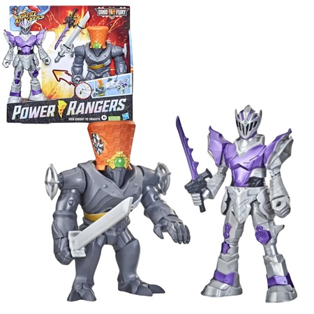 Set 2 figurine Power Rangers, Hasbro, Plastic, Multicolor, 4 ani - eMAG.ro