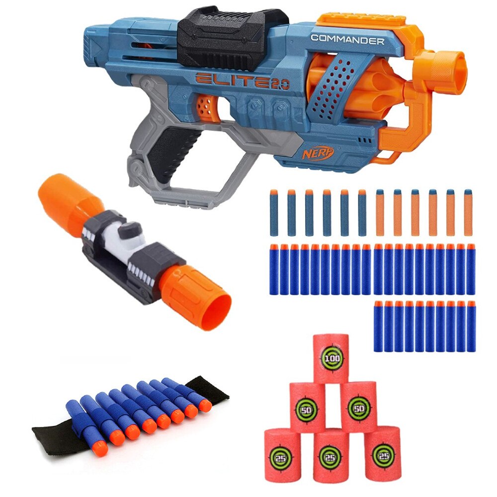 Set lansator de jucarie, Nerf, 8+ ani, Multicolor - eMAG.ro