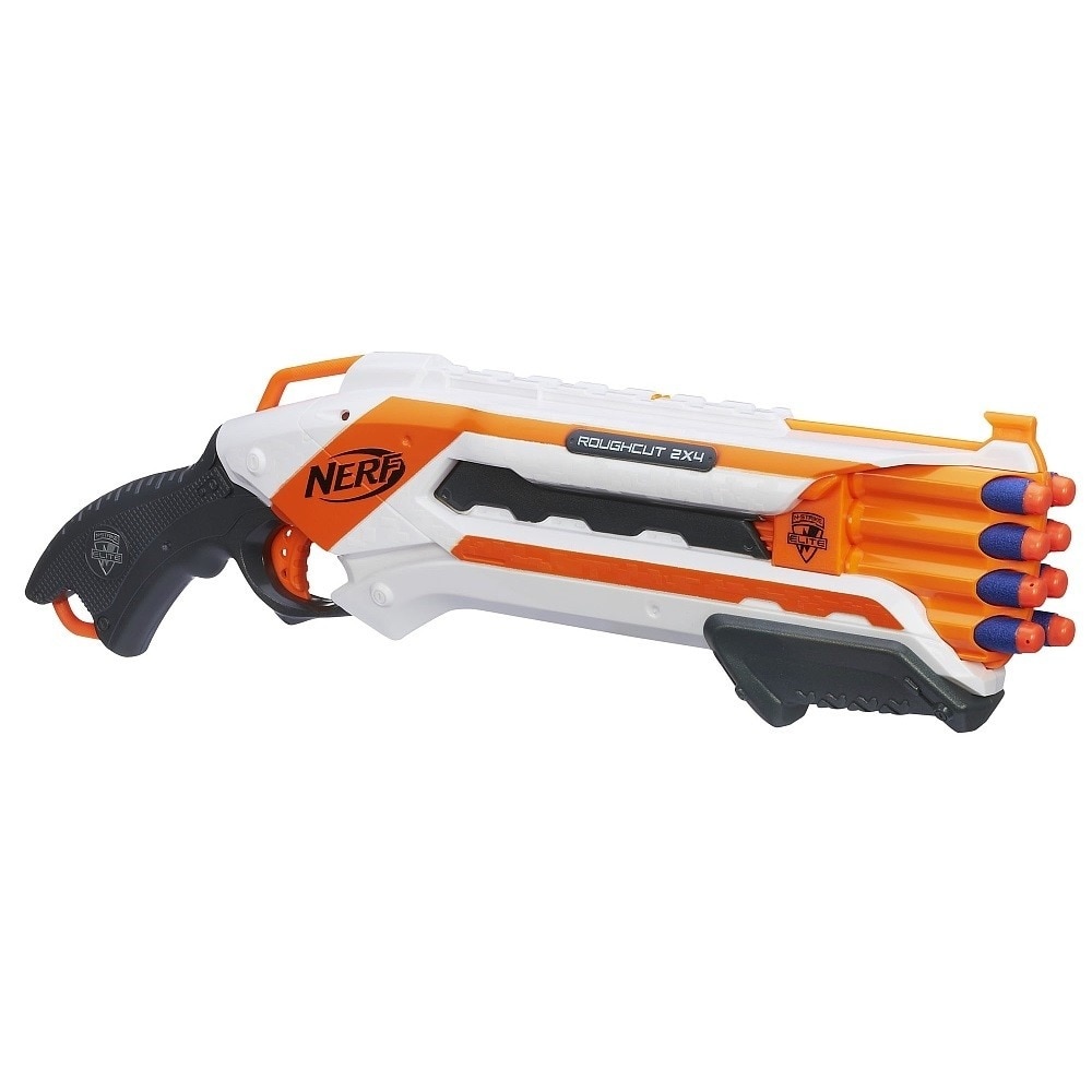 Set Pistol Rough Cut, Nerf, si 30 de sageti cu tinte, banda pentru cap ...