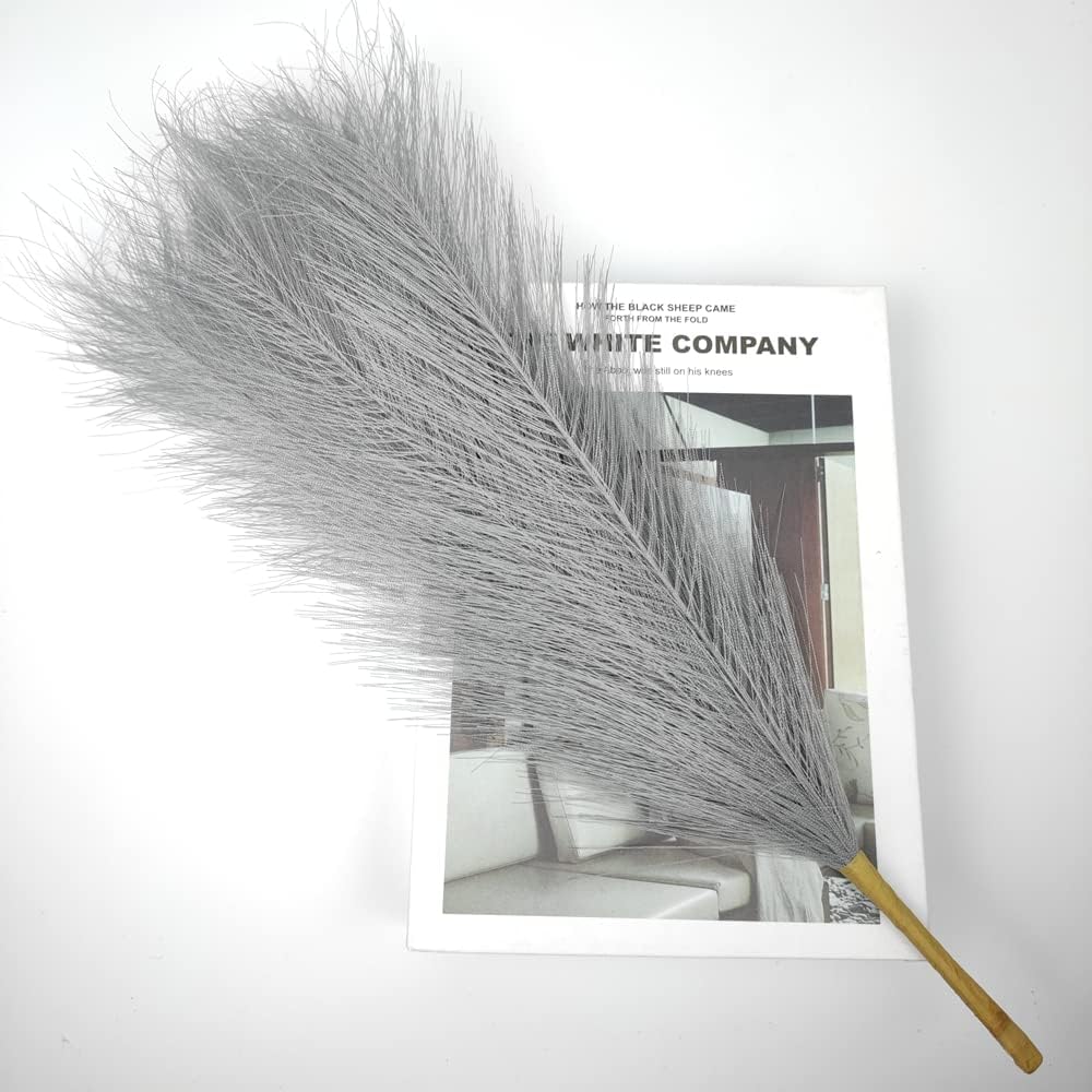 Set 6 Fire Iarba de Pampas Artificiala Din Matase Pentru Decoratiuni ...