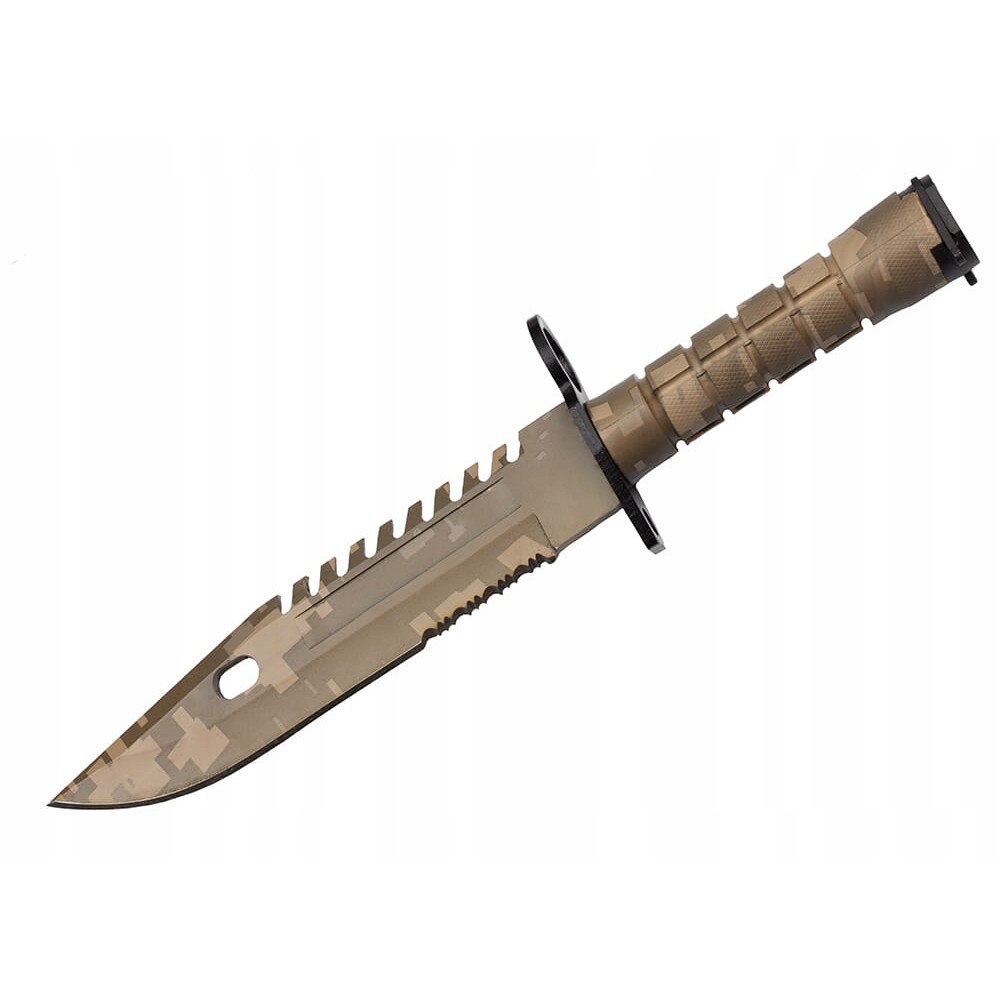 Cutit militar, Otel inoxidabil, 325 mm, +Husa - eMAG.ro