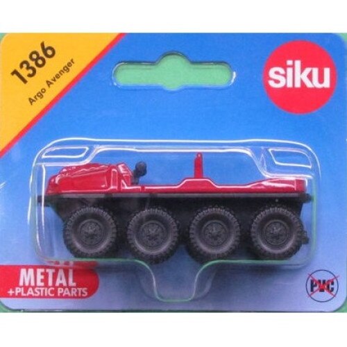 Masina, Siku, Metal/Plastic, Negru/Rosu - eMAG.ro