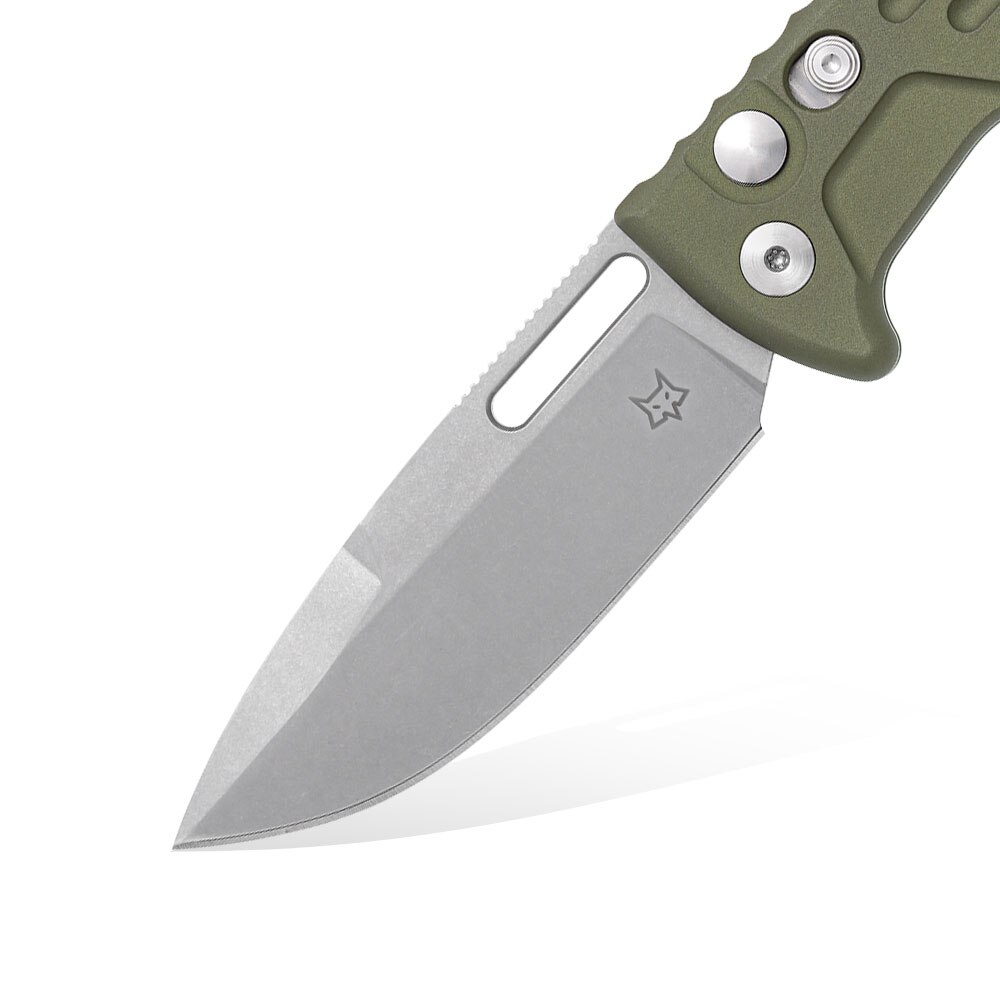 Cutit pliabil, Fox Knives, Aluminiu, Verde - eMAG.ro