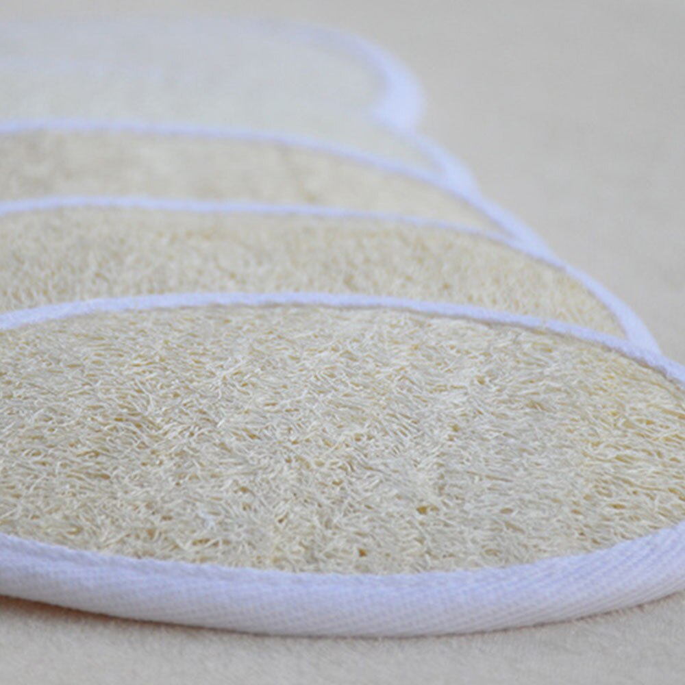 Set perie de baie tip banda si burete, Iongziming, Lufa, Bej/Alb - eMAG.ro