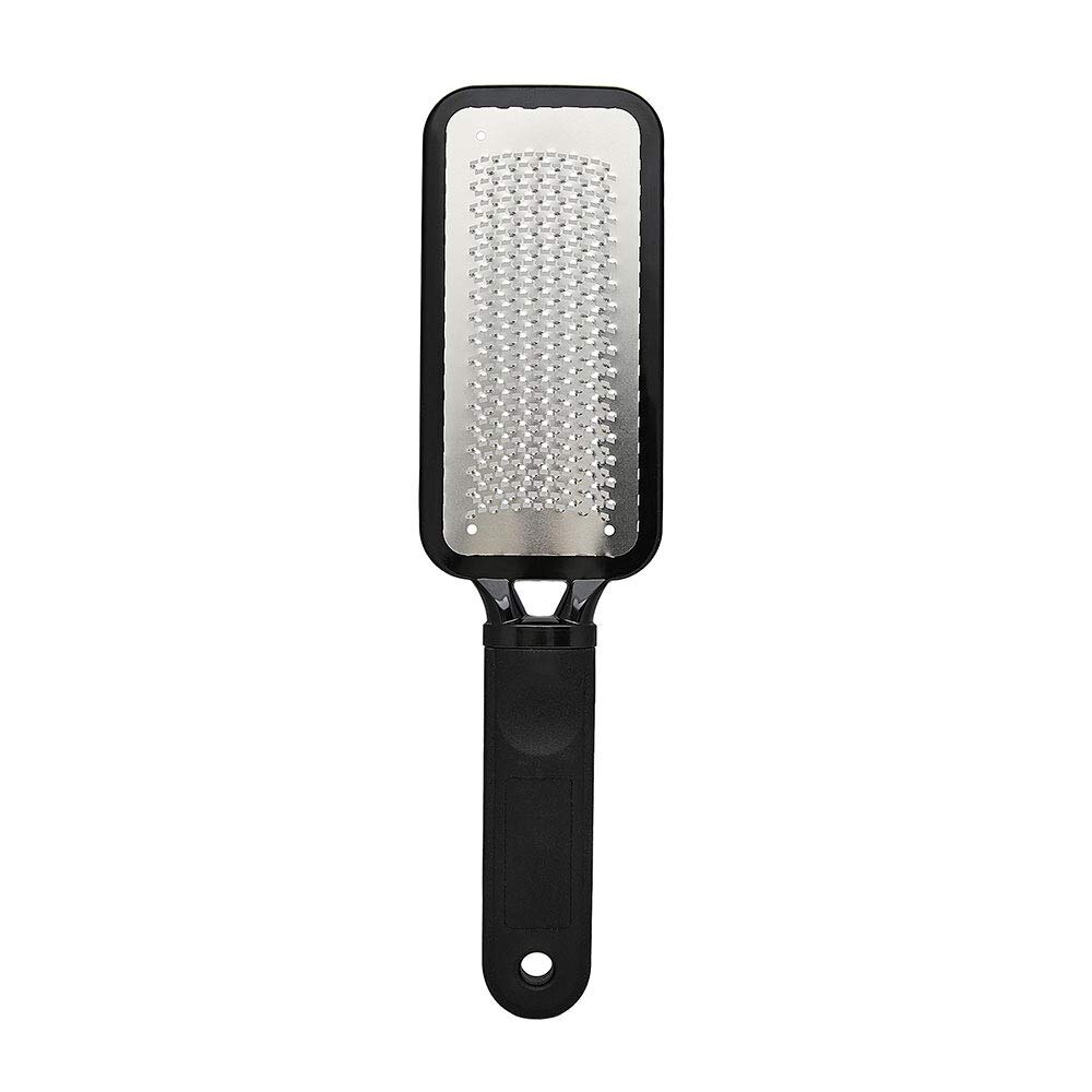 Pila calcaie cu doua fete, longziming, Inox, Negru/Argintiu - eMAG.ro