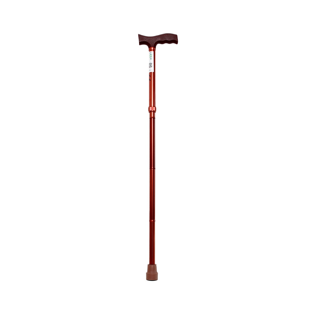Baston pliabil din aluminiu, reglabil pe inaltime, bronz, KaradenizMed ...