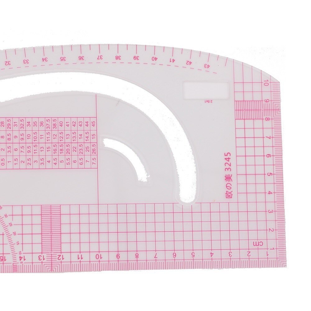 Rigla multifunctionala, Sunmostar, Plastic, Transparent - eMAG.ro
