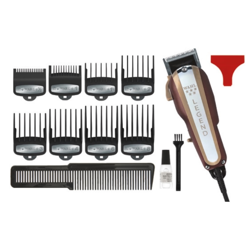 Set aparat de tuns pentru par/barba, Wahl, 5 Star Legend, Otel ...