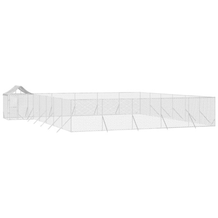 Tarc universal cu acoperis Zakito Europe, 12x12x2,5 m, argintiu - eMAG.ro