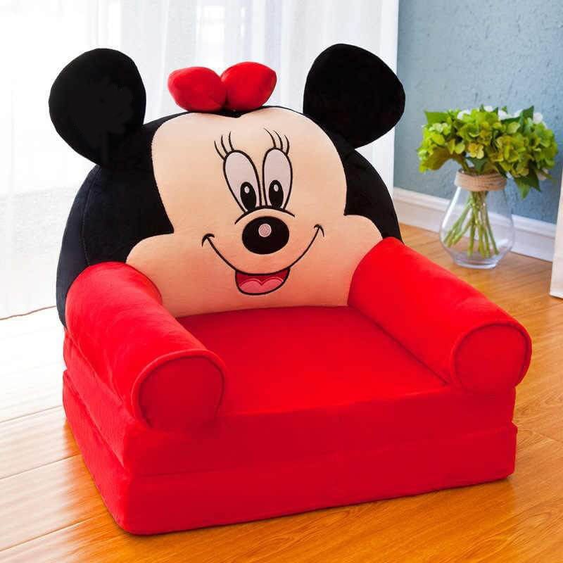 Fotoliu din plus extensibil - Minnie Rosu cu Negru - 80 CM - eMAG.ro