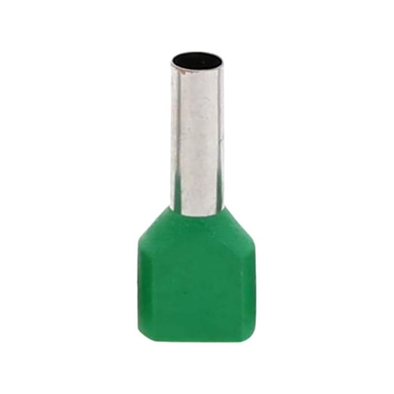 Set 100 bucati pini terminali dubli izolati, E-LOCKS, tip TE6014 ...