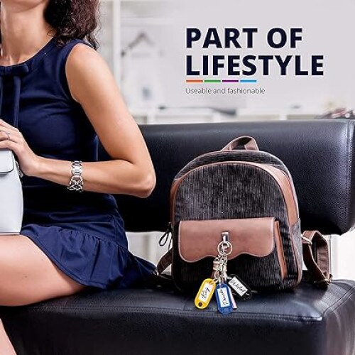 Set 150 etichete pentru chei, Cersaty, Metal/Plastic, Multicolor - eMAG.ro