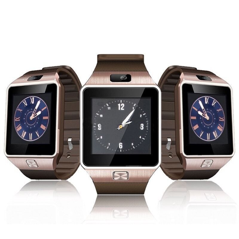 Часовник, Smartwatch, DZ-09, Златист - eMAG.bg