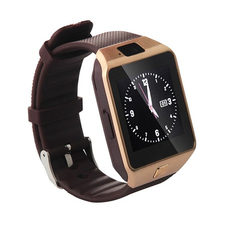 Часовник, Smartwatch, DZ-09, Златист - eMAG.bg